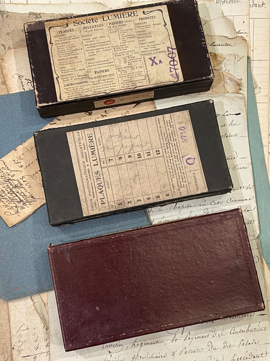 Original Antique French Paper Boxes – Monahan Papers