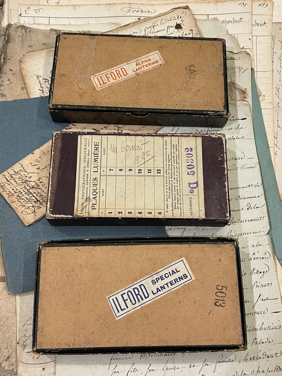 Original Antique French Paper Boxes – Monahan Papers