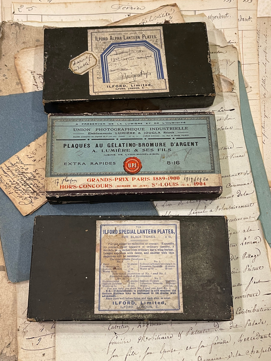 Original Antique French Paper Boxes – Monahan Papers