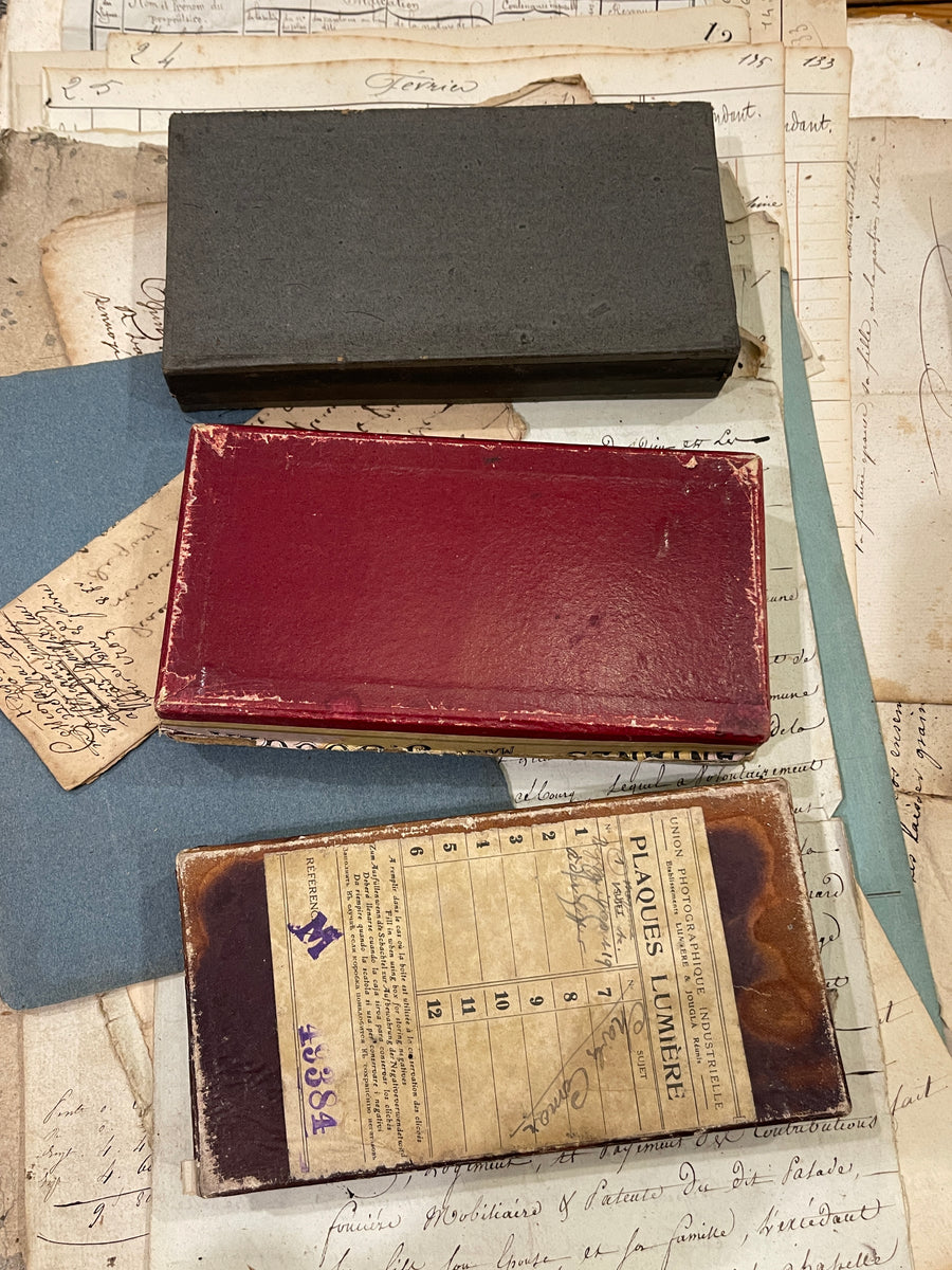 Original Antique French Paper Boxes – Monahan Papers