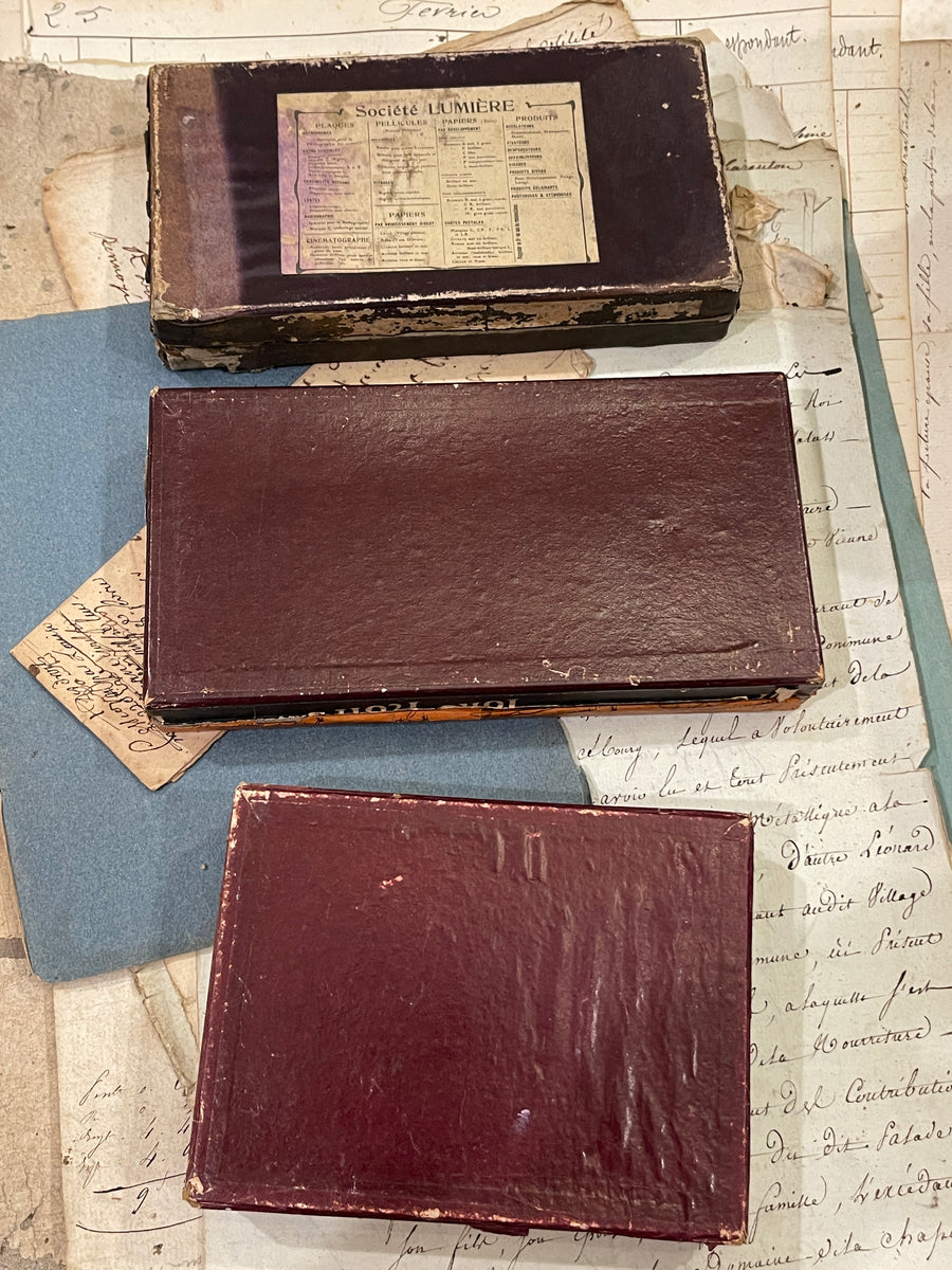 Original Antique French Paper Boxes – Monahan Papers