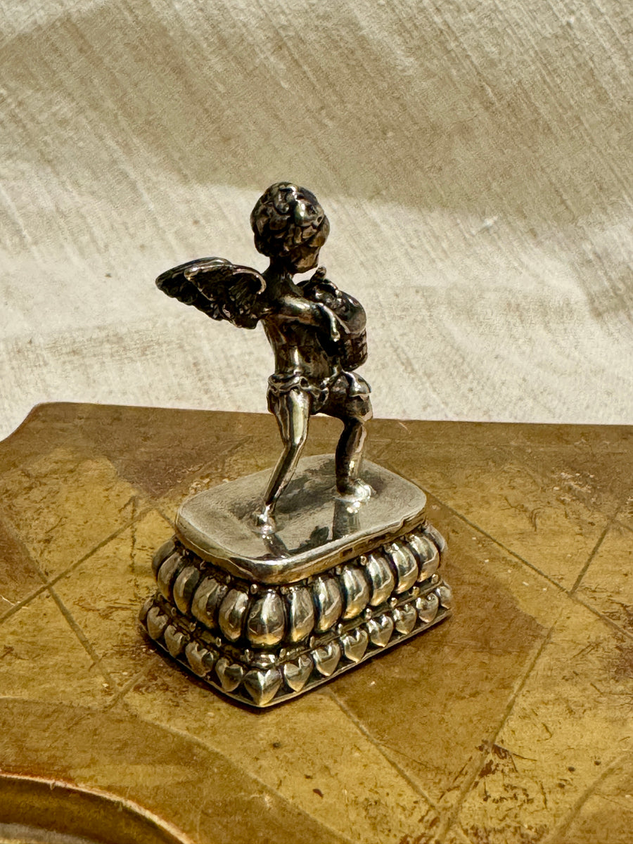 Antique Silver Cherub Wax Seal Stamp – Monahan Papers