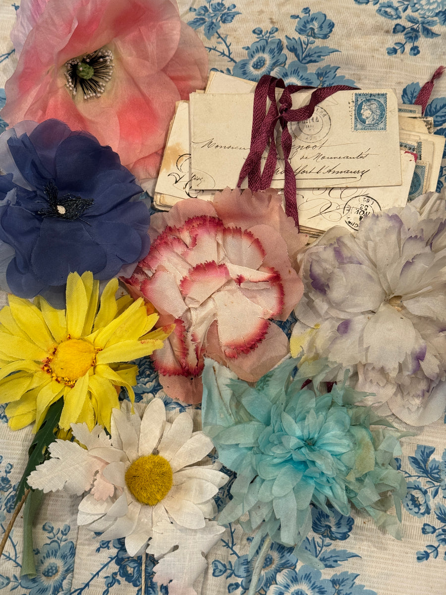 Antique French Millinery Flowers – Monahan Papers