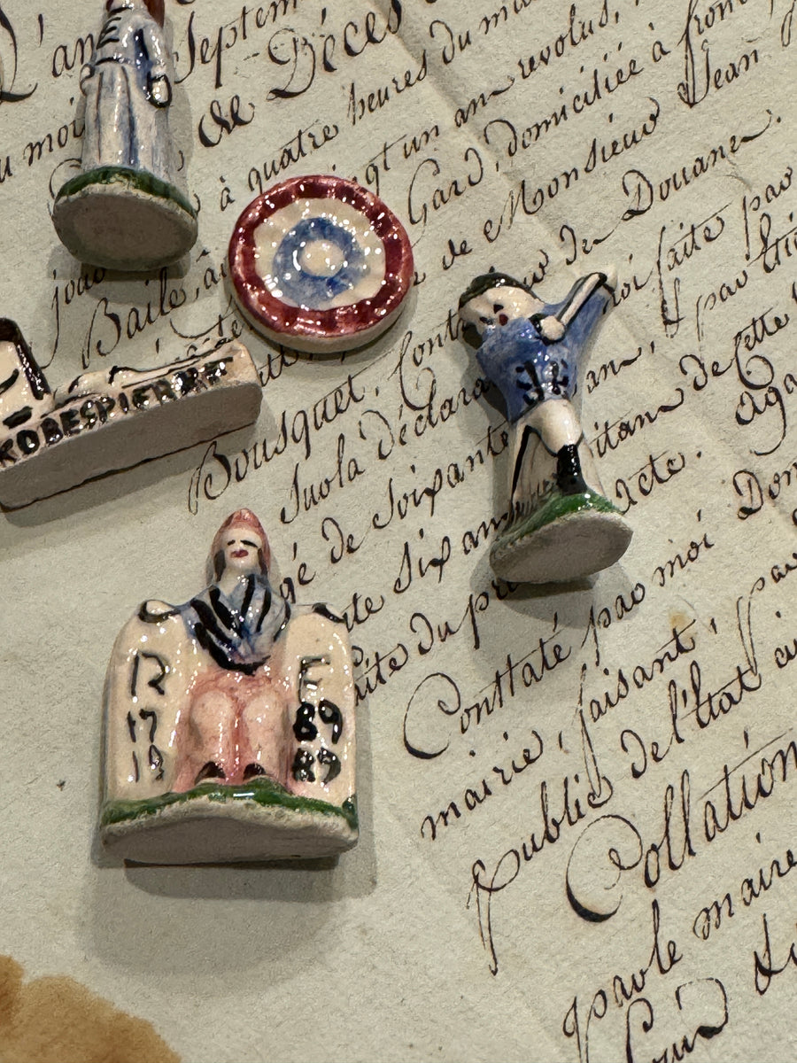 Commemorative Ceramic French Revolution Feve's - Set/8 – Monahan Papers