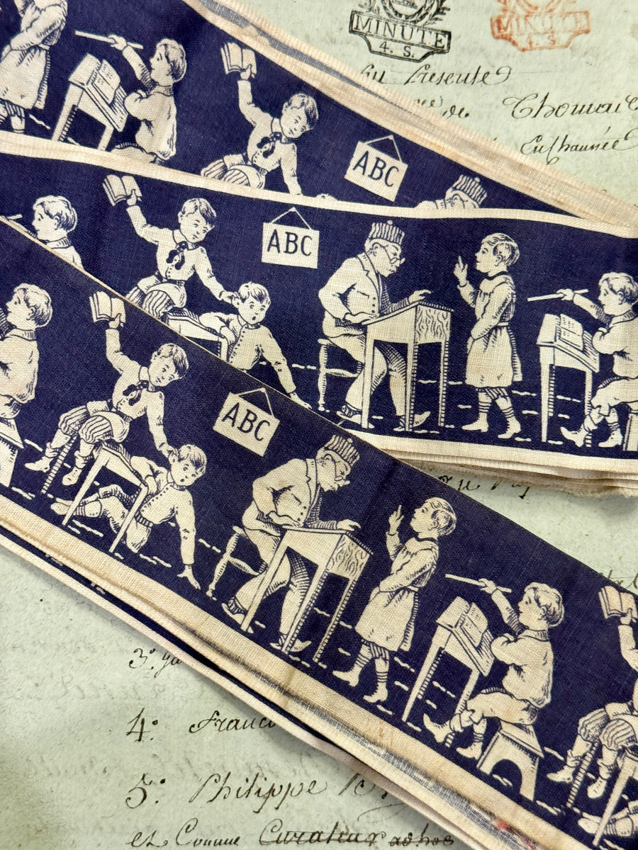 1930s Printed French Cotton Trim * – Monahan Papers