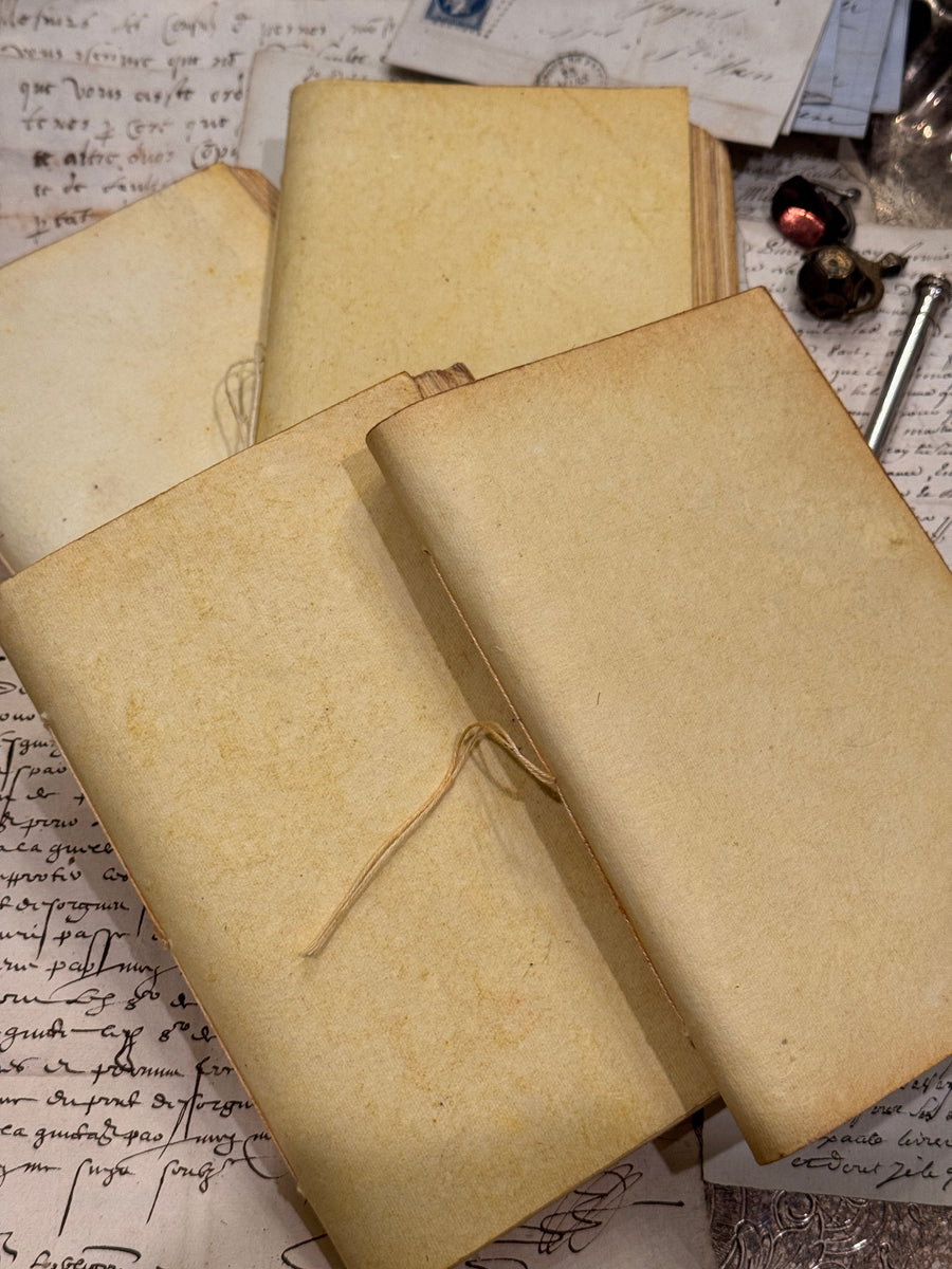 Aged Handmade Paper Notebooks - The WANDERING Series – Monahan Papers