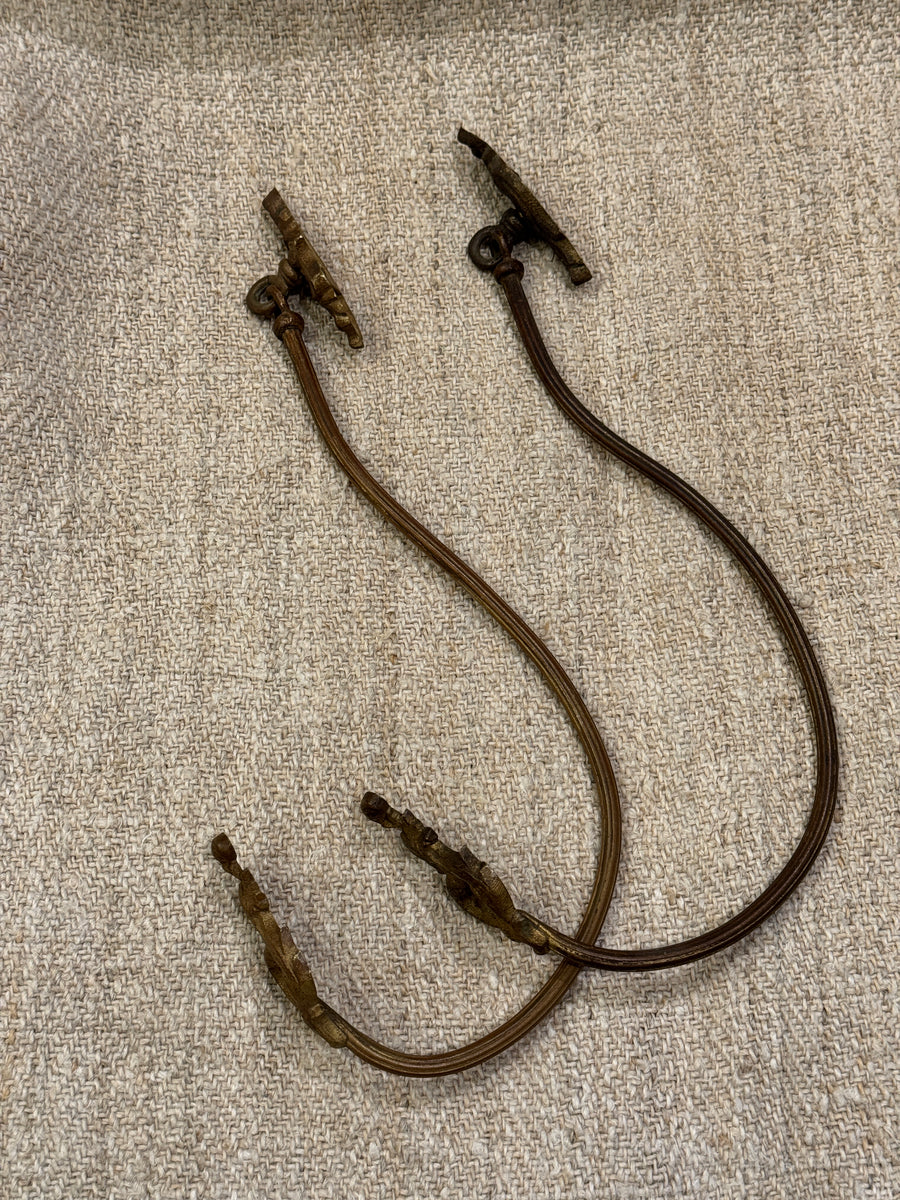 Antique French Ormolu Curtain Tie Back Holders – Monahan Papers