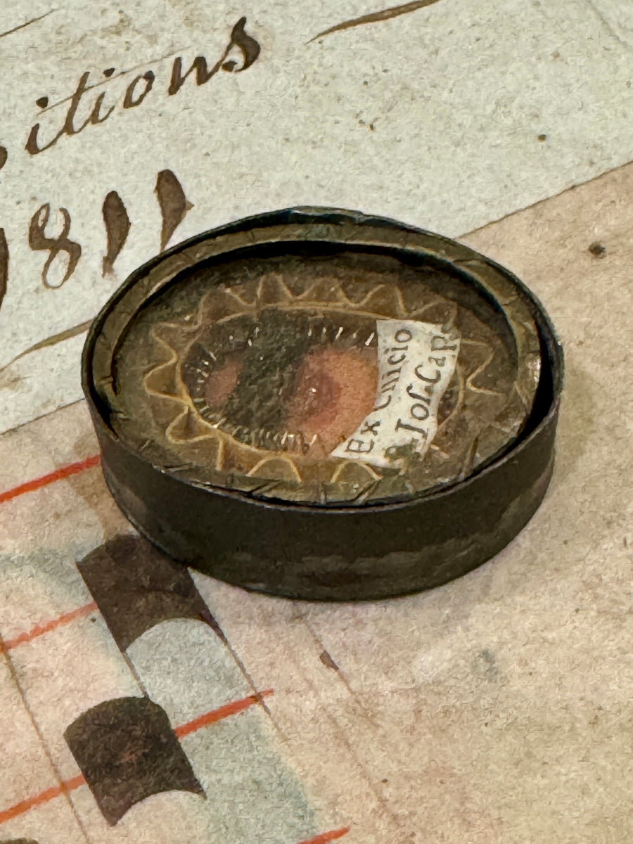 1800's Casket Seal Relic – Monahan Papers