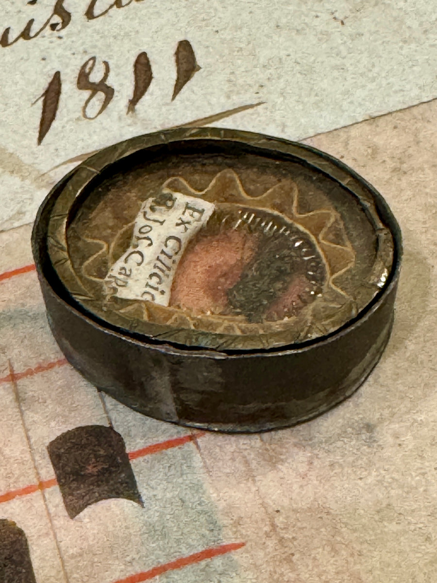 1800's Casket Seal Relic – Monahan Papers