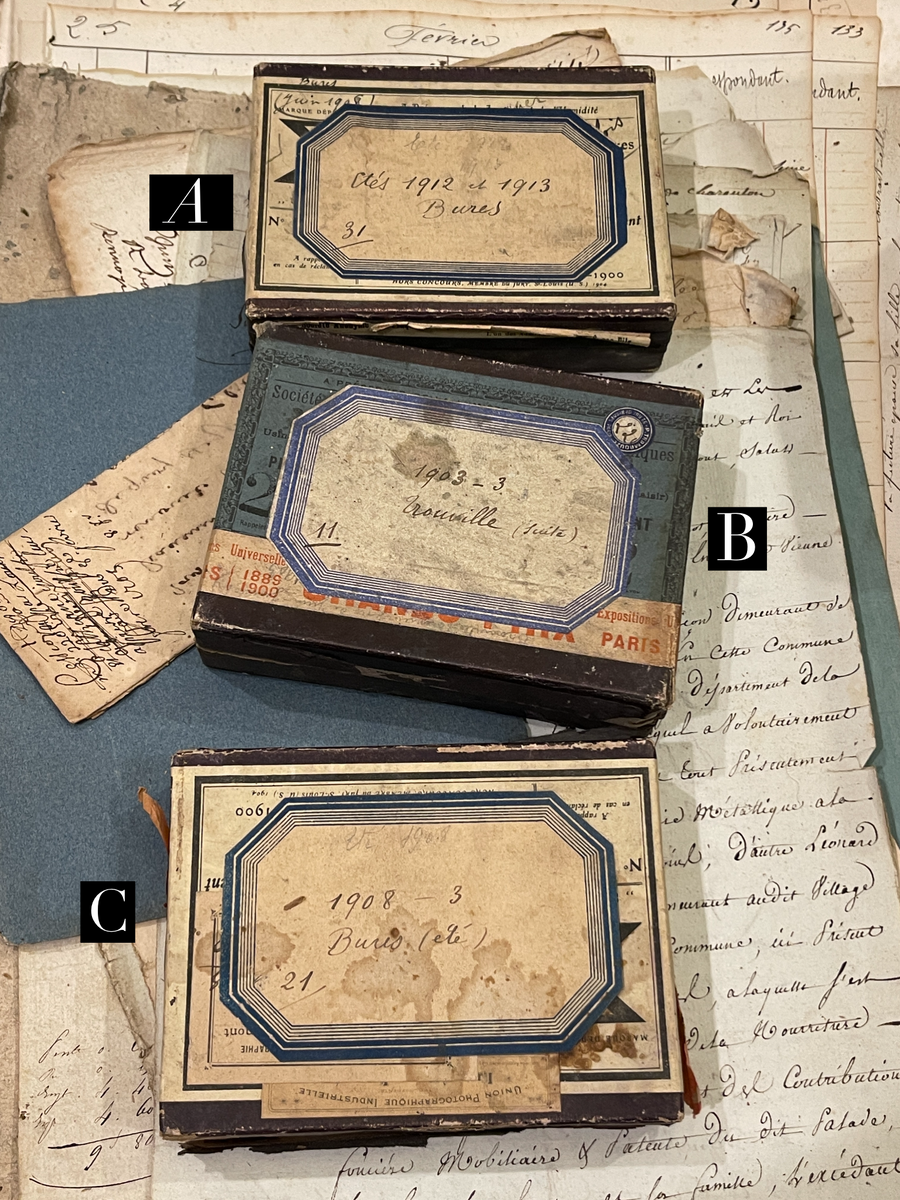 Original Antique French Paper Boxes – Monahan Papers