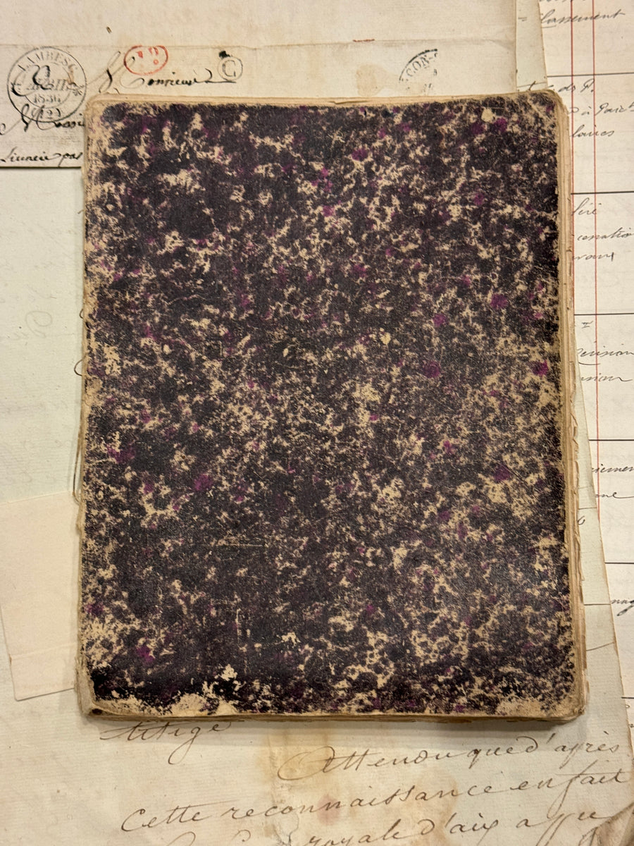 Antique 1800's French Notebook – Monahan Papers