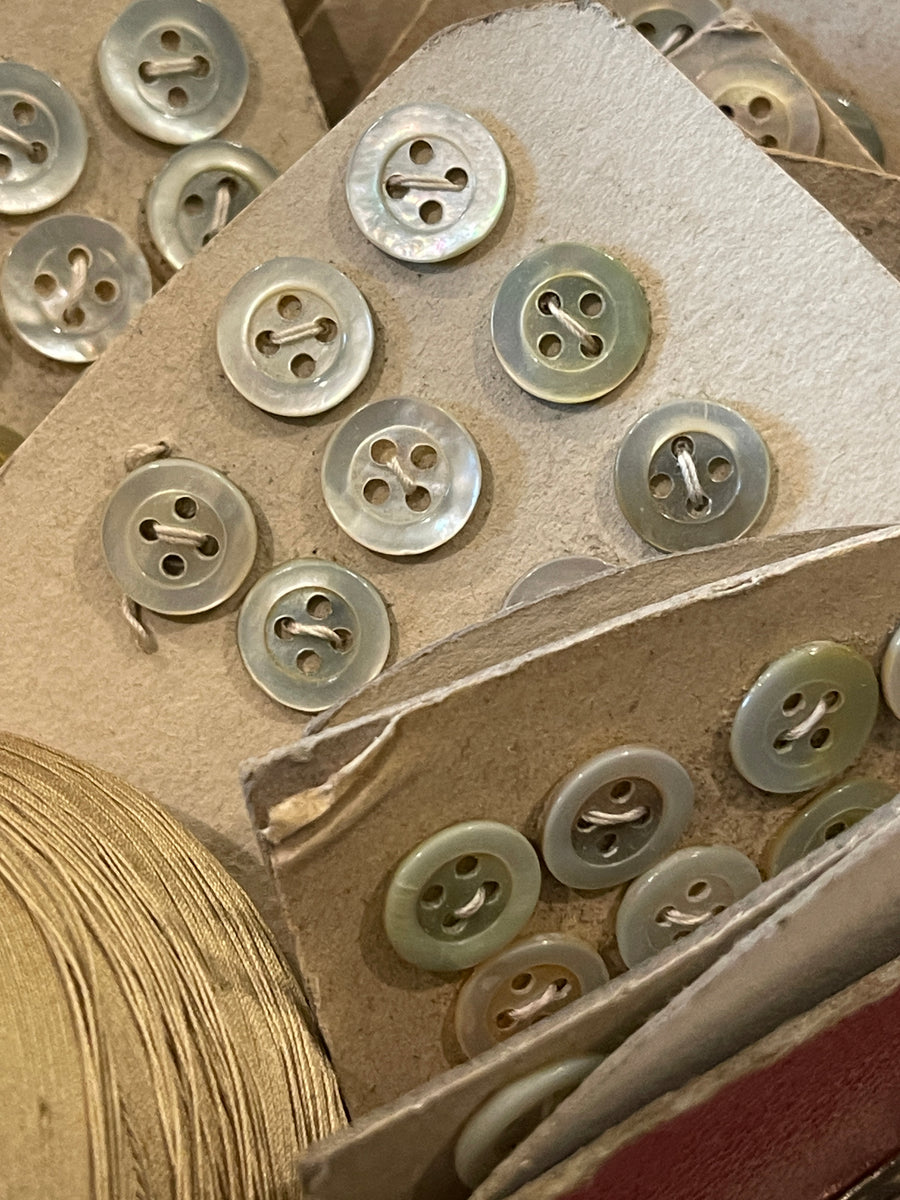 Antique French Button Cards – Monahan Papers