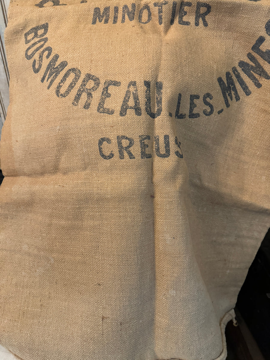 Antique 19th Century French Linen and Hemp Sack – Monahan Papers