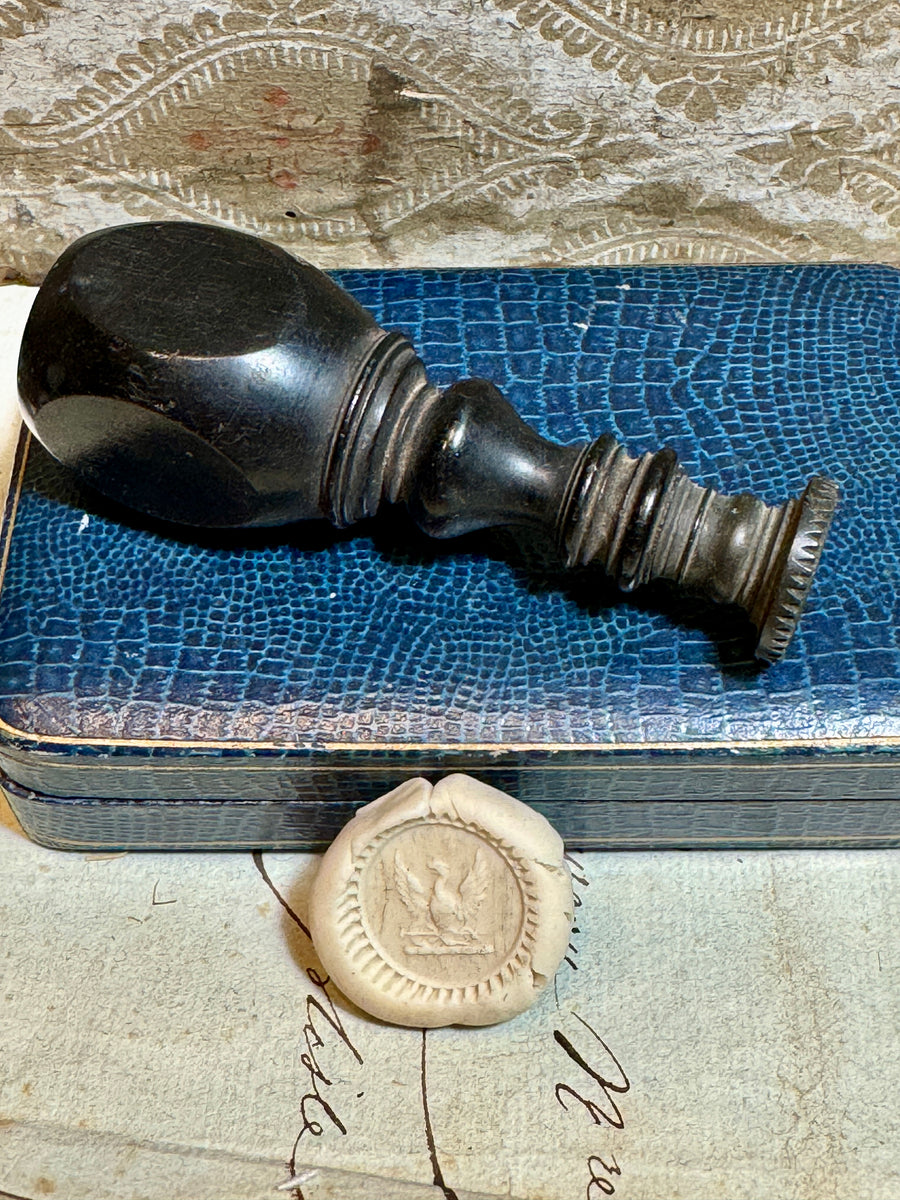 Antique Eagle Crest Seal Stamp Circa 1800s – Monahan Papers