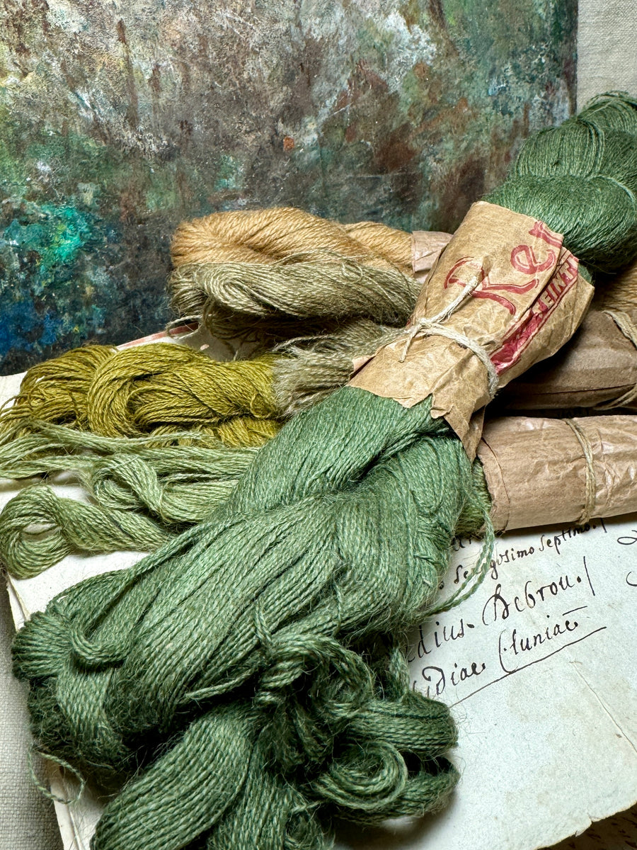 Antique French Thread Bundle - B1 – Monahan Papers