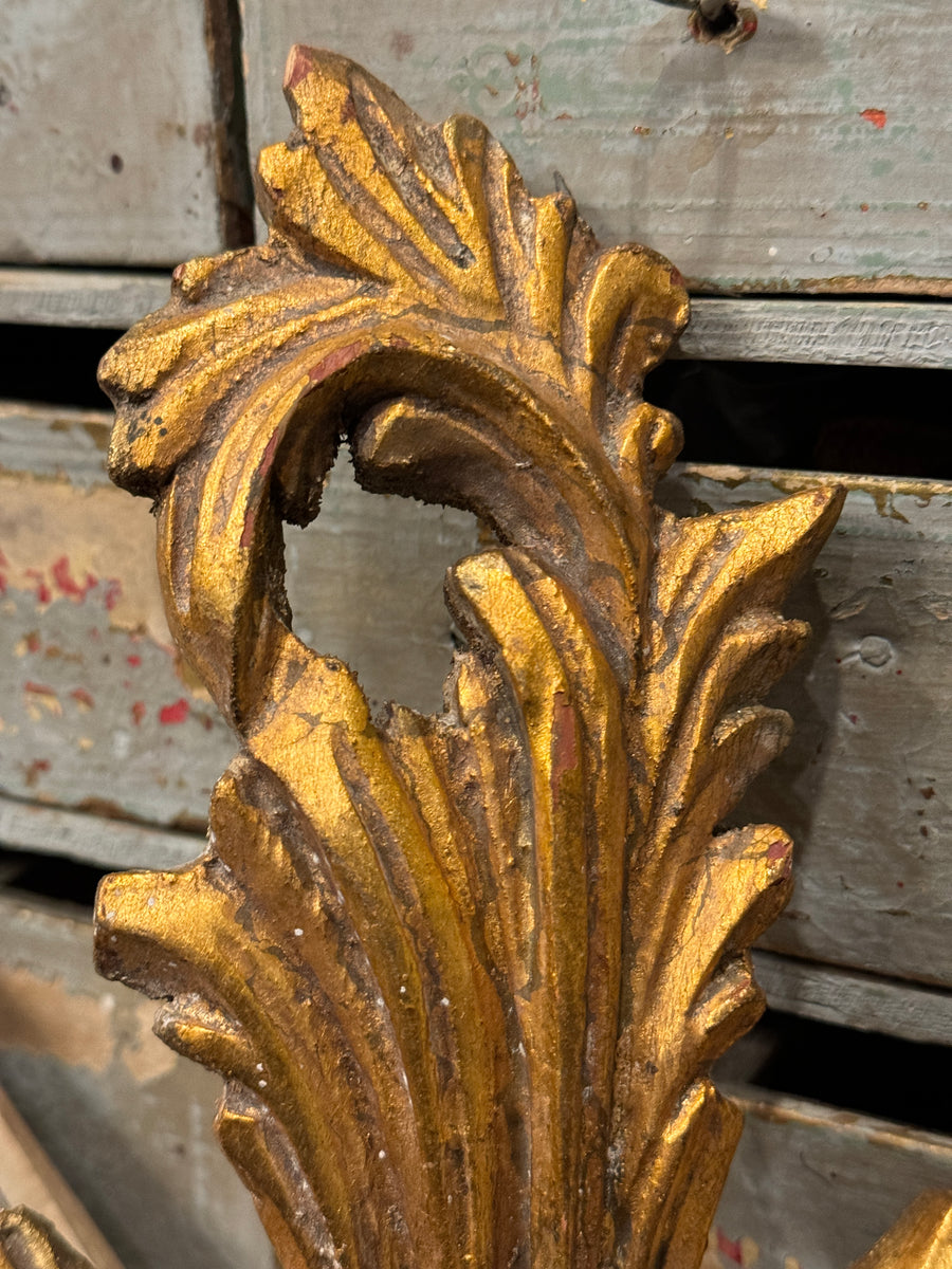 1800's French Gilt Wood Pediment – Monahan Papers