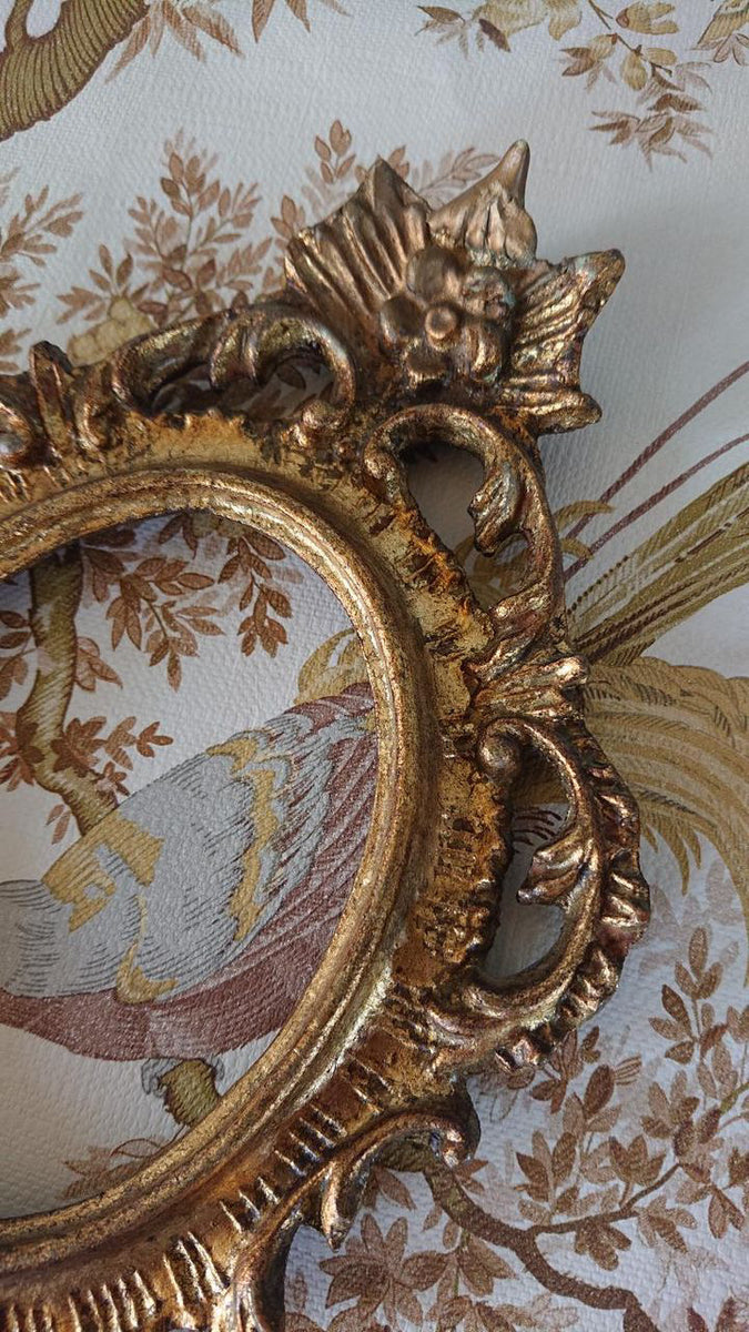 Gorgeous 1800's Antique French Gilt Wood Frame – Monahan Papers