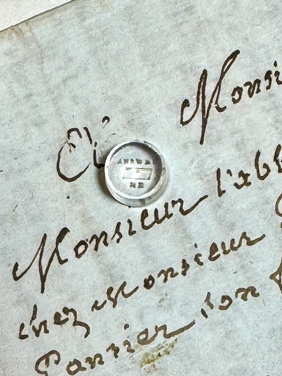 Victorian MOTTO Letter Seal Circa 1850 – Monahan Papers