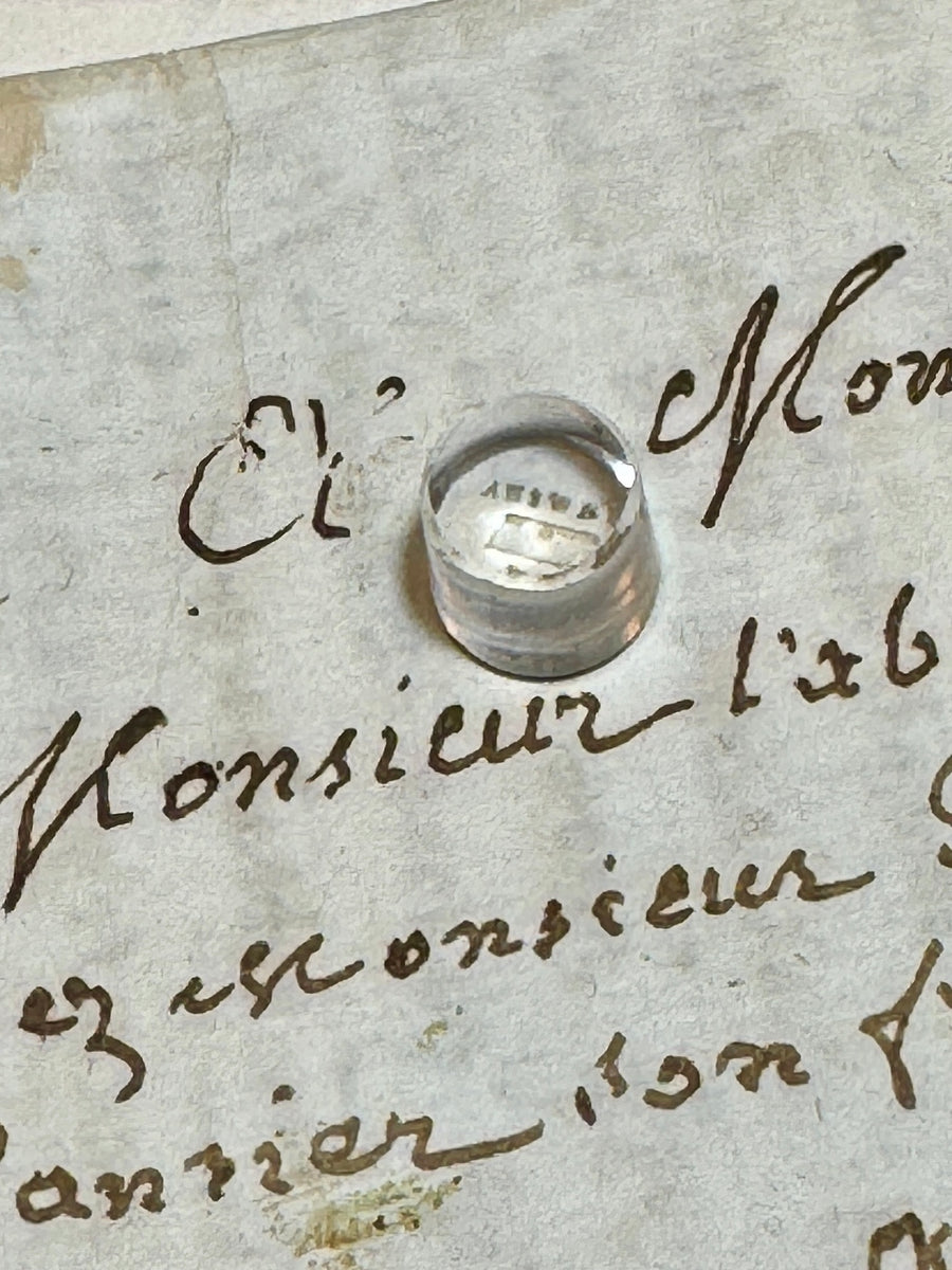 Victorian MOTTO Letter Seal Circa 1850 – Monahan Papers