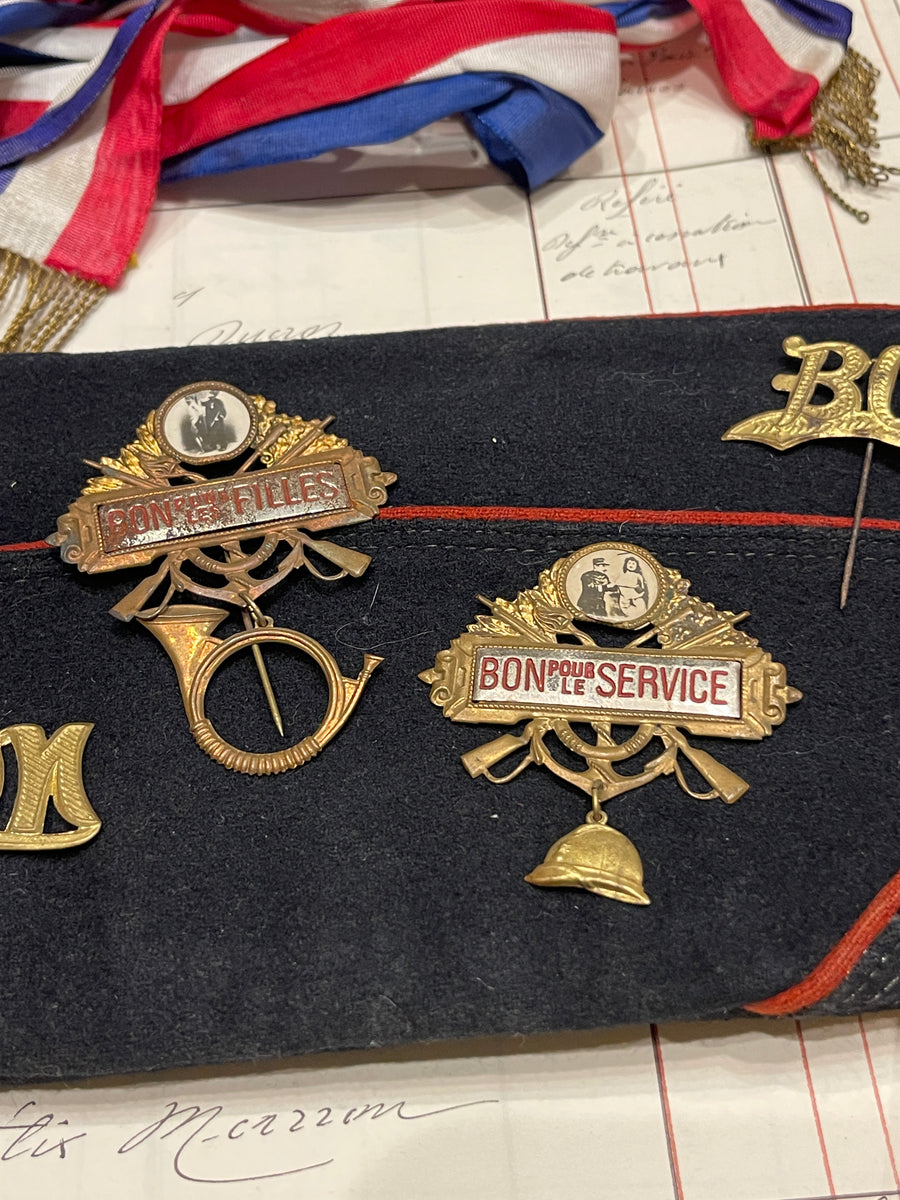 Assorted French Conscrits & Hat – Monahan Papers