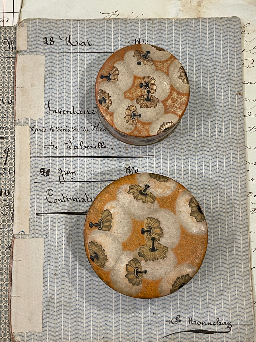 Antique French Powder Boxes – Monahan Papers
