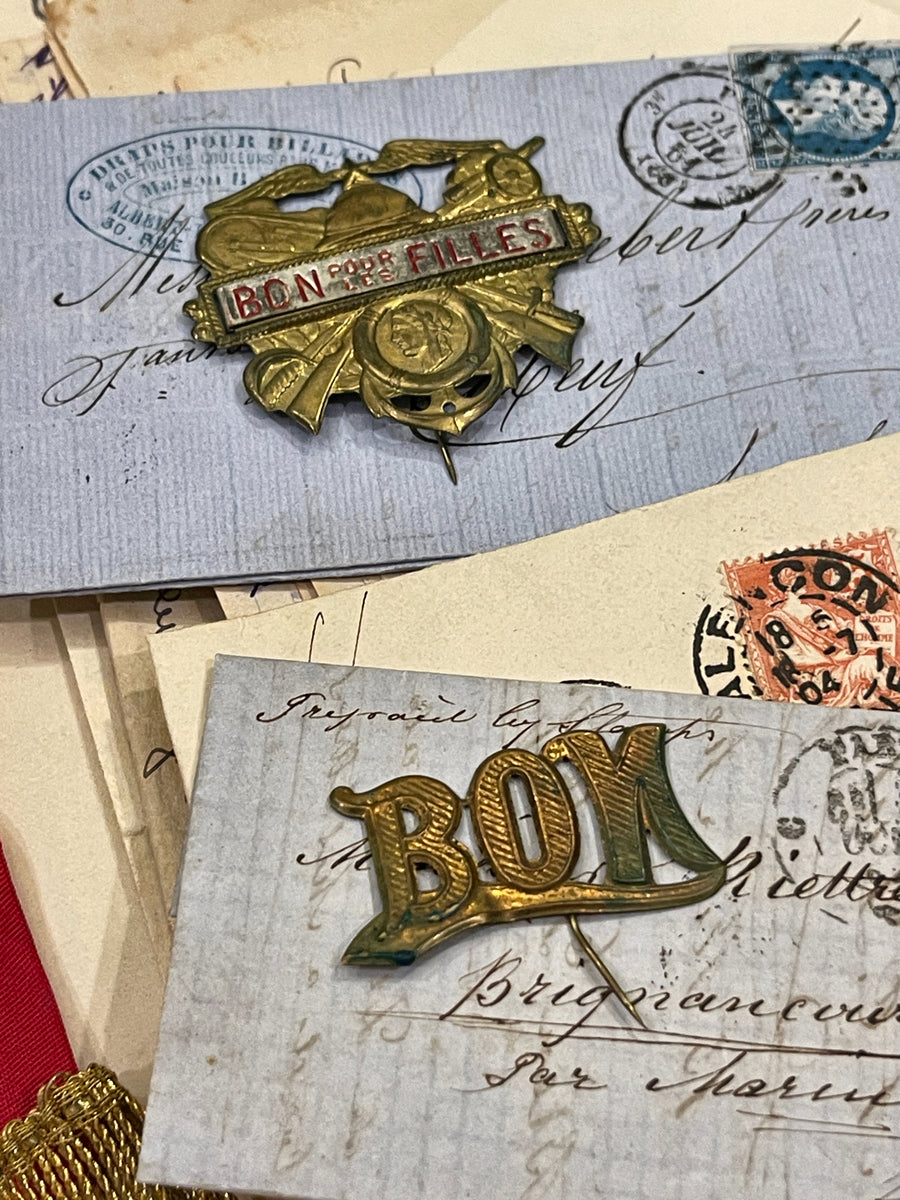 RF Flag Conscrit with Tinsel Ribbon – Monahan Papers