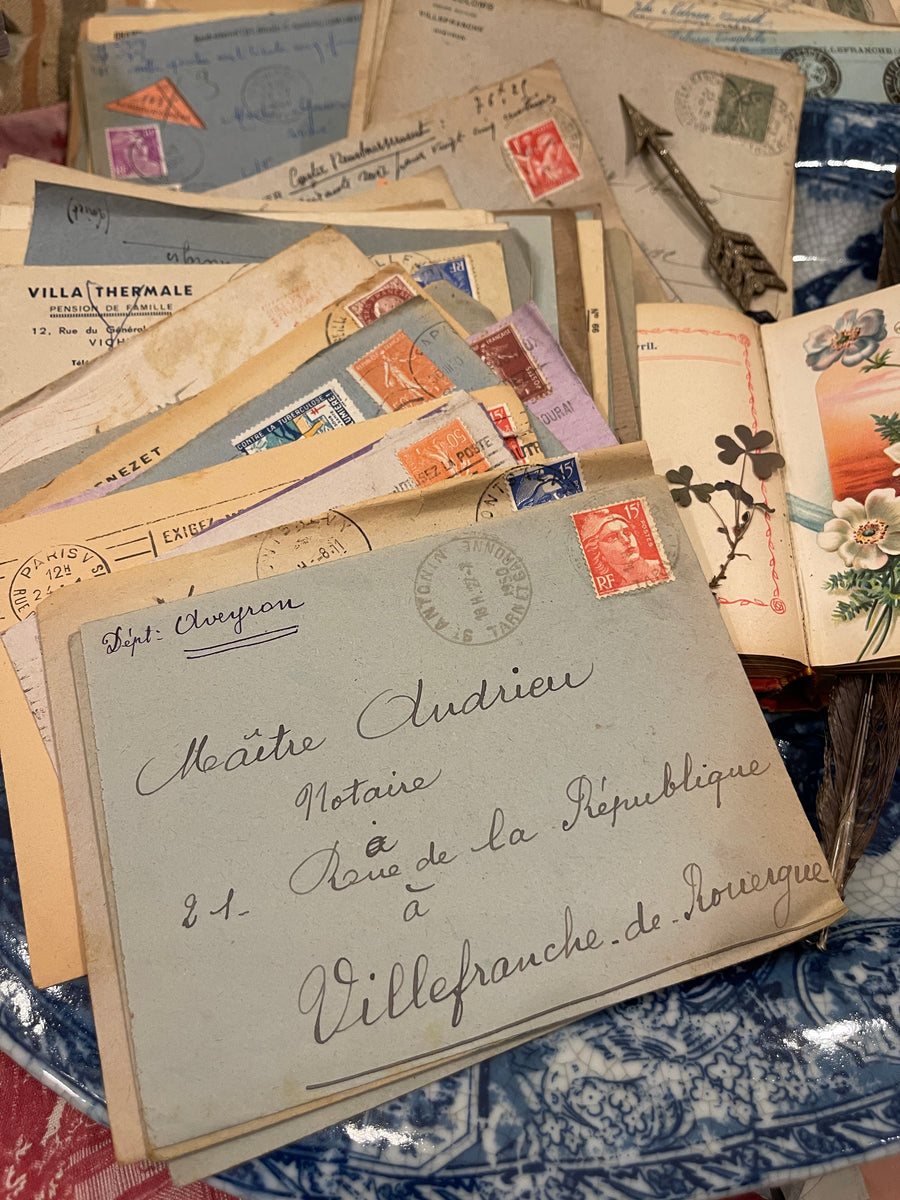 Antique French Ephemera – Monahan Papers