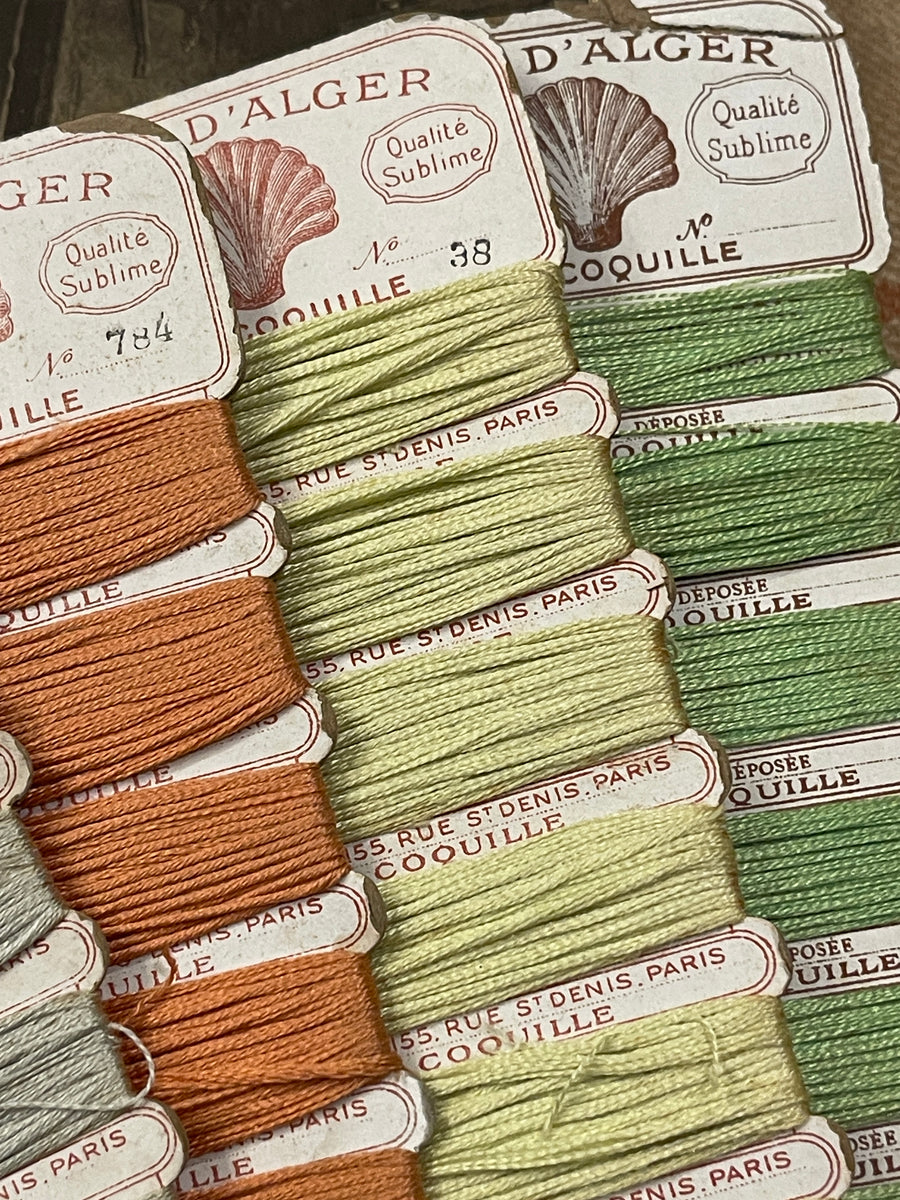 Antique Soie D'Alger a la Coquille – Monahan Papers