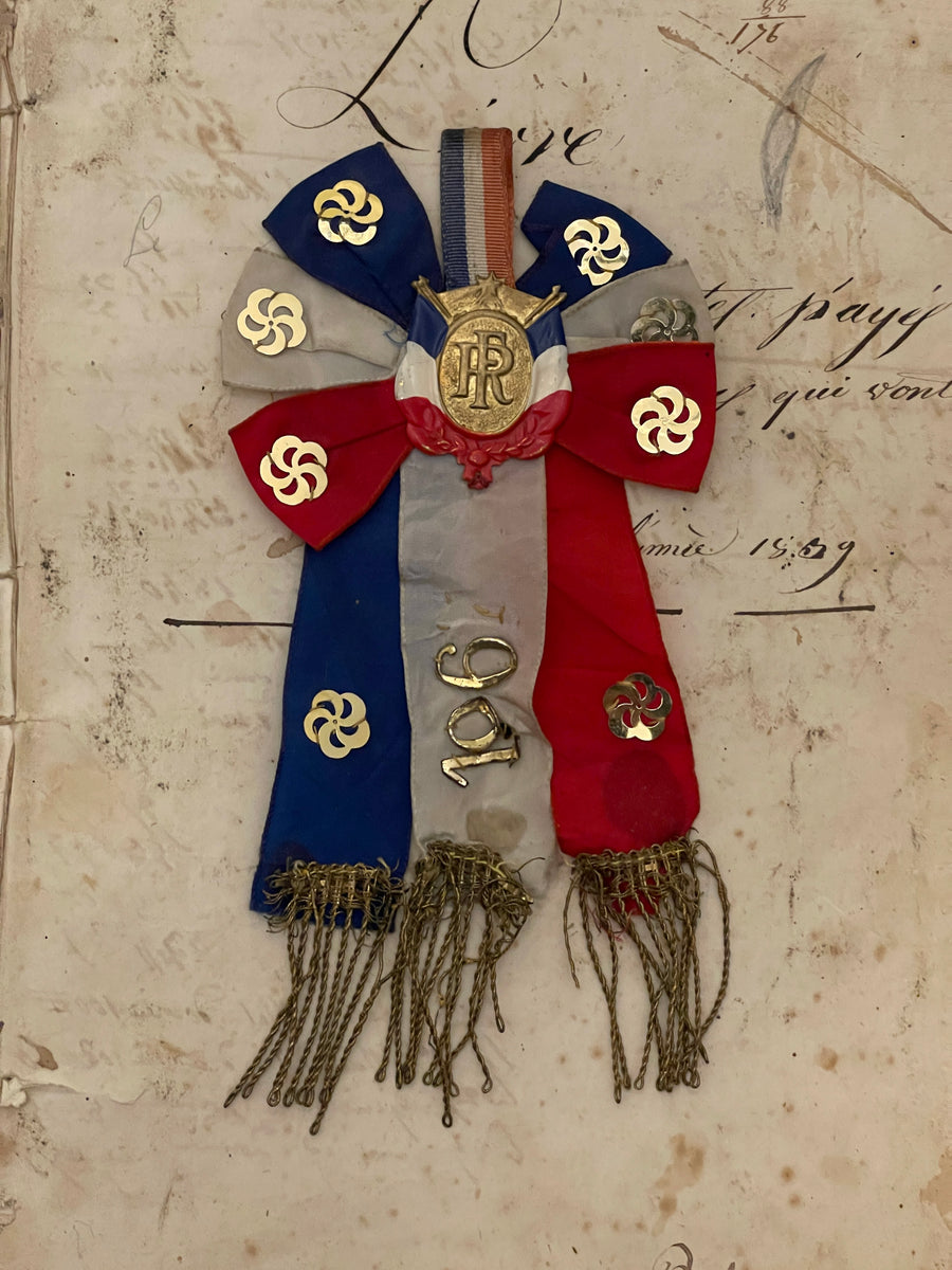 RF Flag Conscrit with Tinsel – Monahan Papers