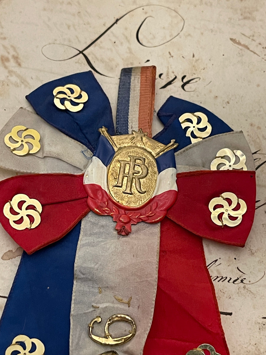 RF Flag Conscrit with Tinsel – Monahan Papers