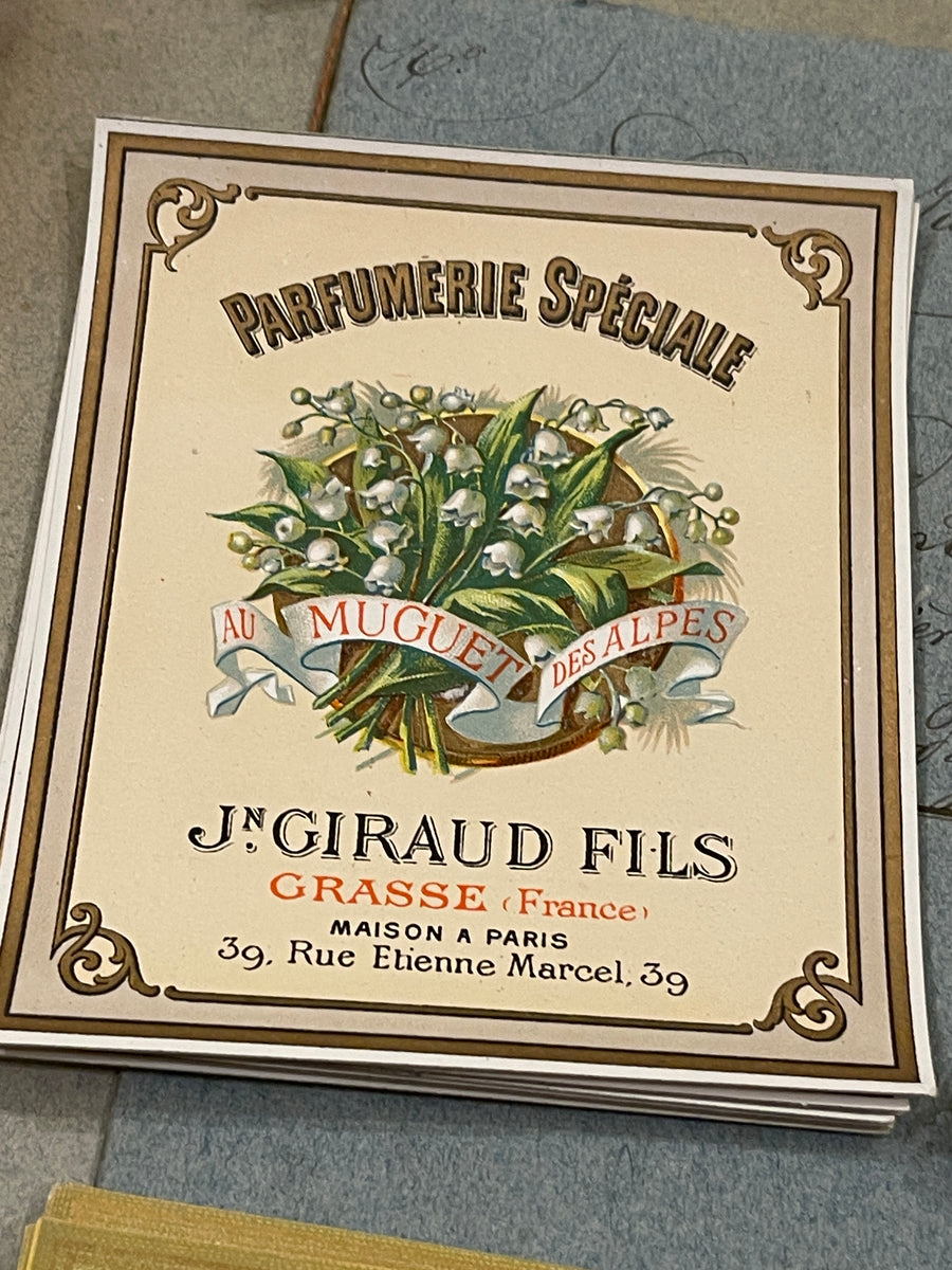 Antique Original French Perfume and Soap Labels - K – Monahan Papers