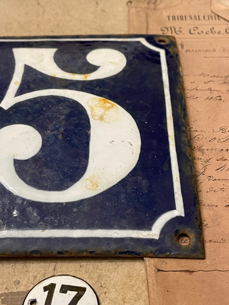 Antique French Numbers – Monahan Papers