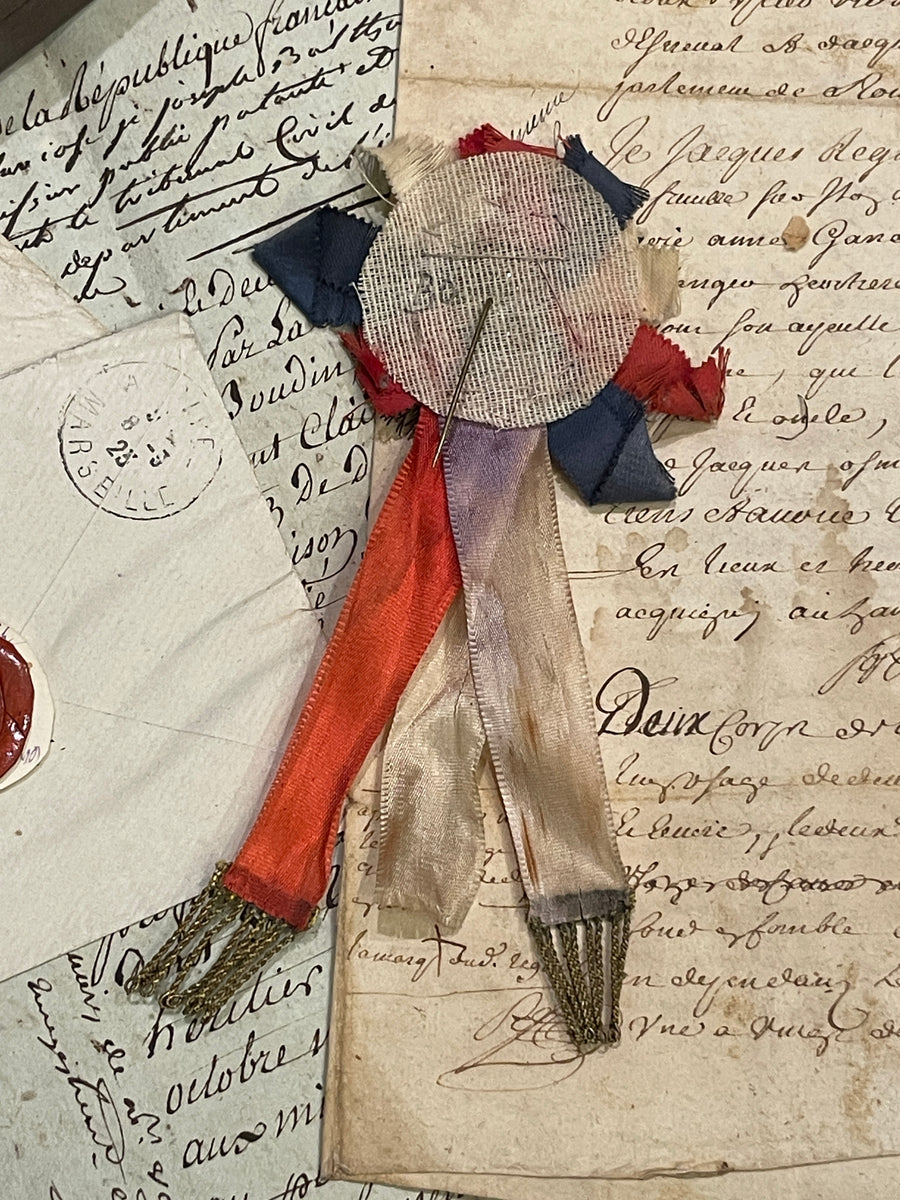 RF Flag Conscrit with Tinsel – Monahan Papers