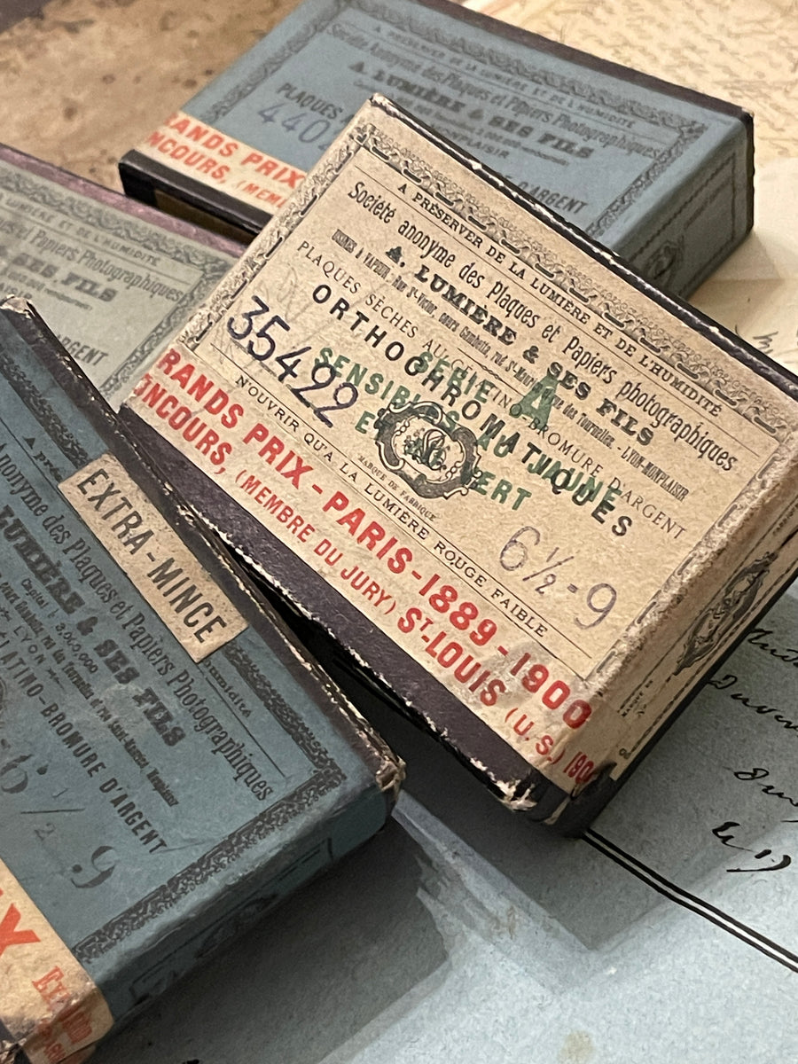Original 1800's Antique French Paper Boxes – Monahan Papers