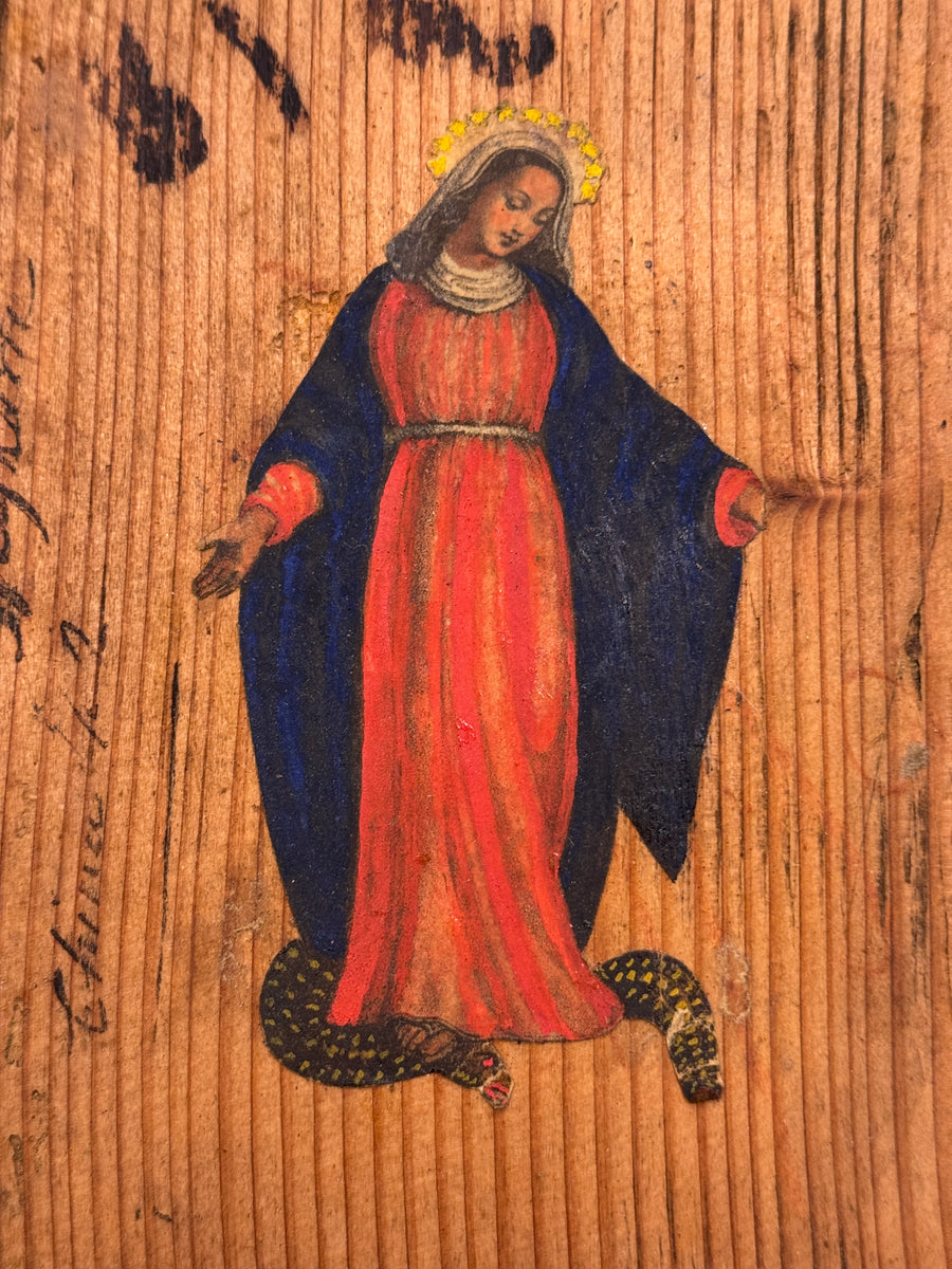 Reserved for Nancy - Early 1800s Italian Madonna Box – Monahan Papers