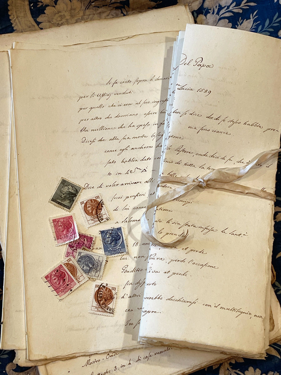 Antique French Ephemera – Monahan Papers