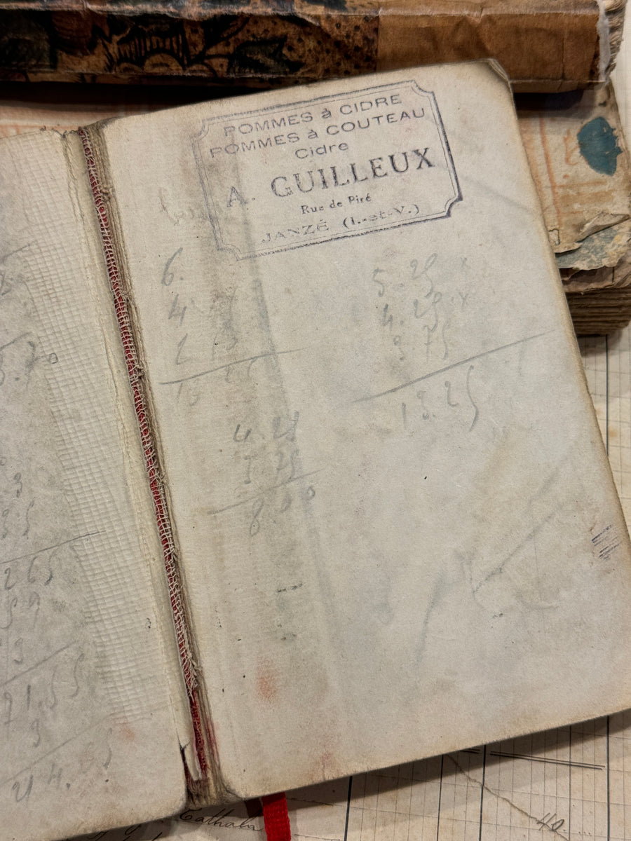 Vintage 1930's French Notebook – Monahan Papers