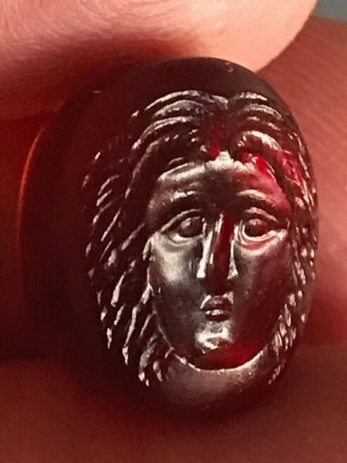 Grand Tour Intaglio Medusa Glass Seal – Monahan Papers