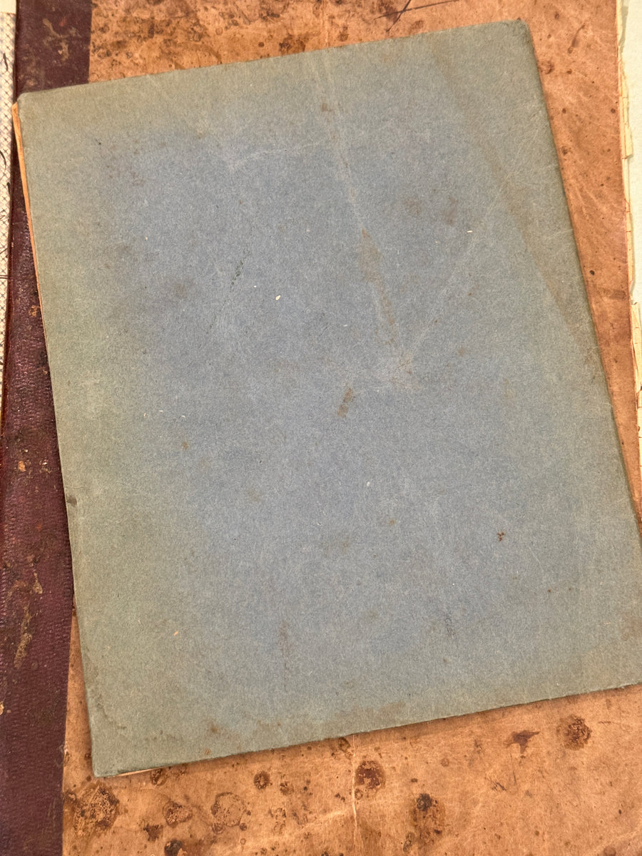 Antique 1899 French Notebook – Monahan Papers