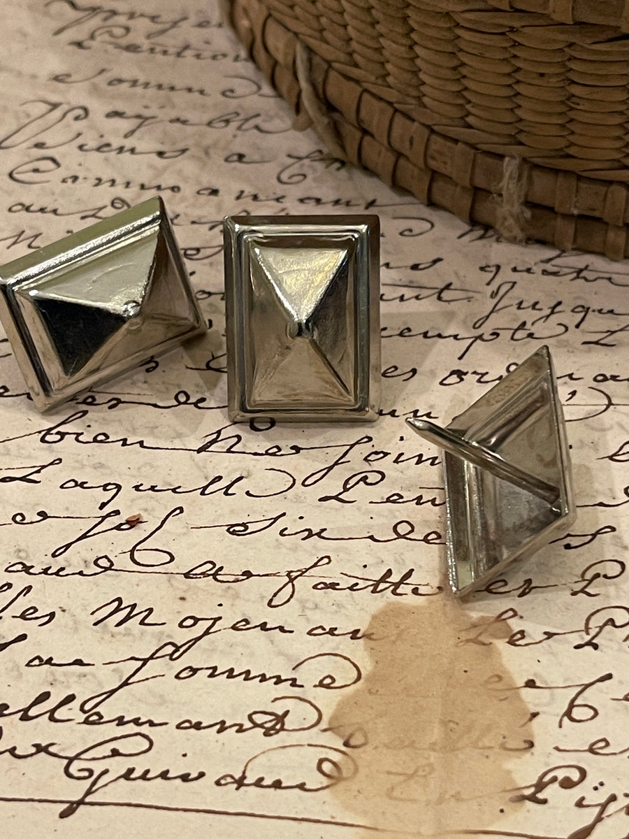 1800s Antique French Rectangle Upholstery Tacks – Monahan Papers