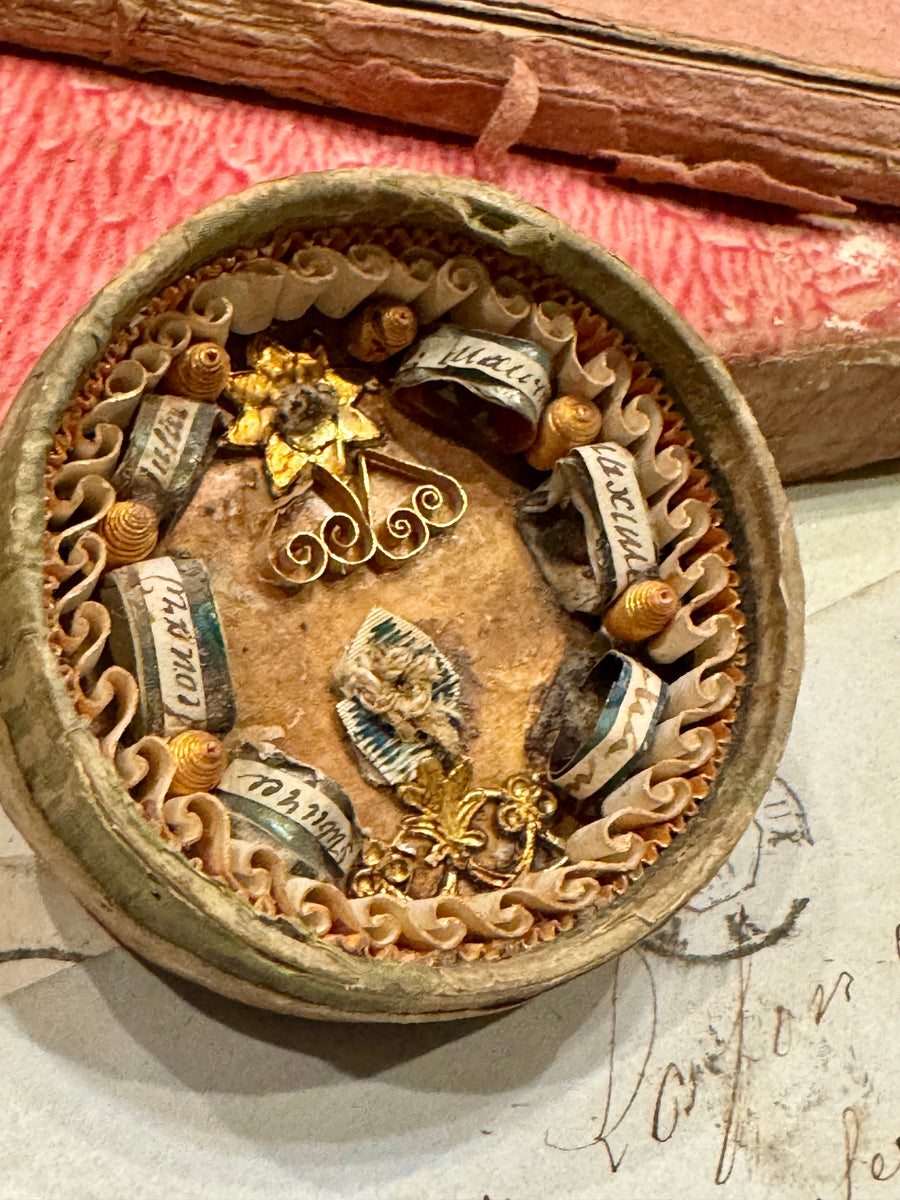 Early 1800's Antique French Relic with 6 Relics in one. – Monahan Papers