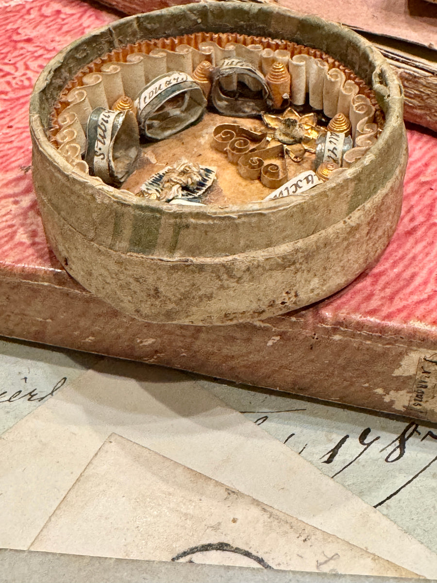 Early 1800's Antique French Relic with 6 Relics in one. – Monahan Papers