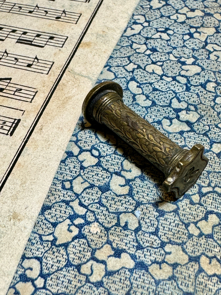 1800s Victorian Double Sided Brass Intaglio Seal – Monahan Papers