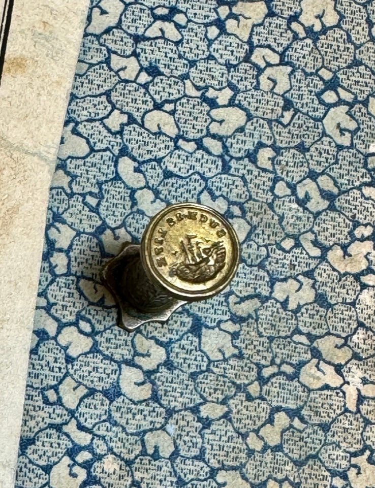 1800s Victorian Double Sided Brass Intaglio Seal – Monahan Papers