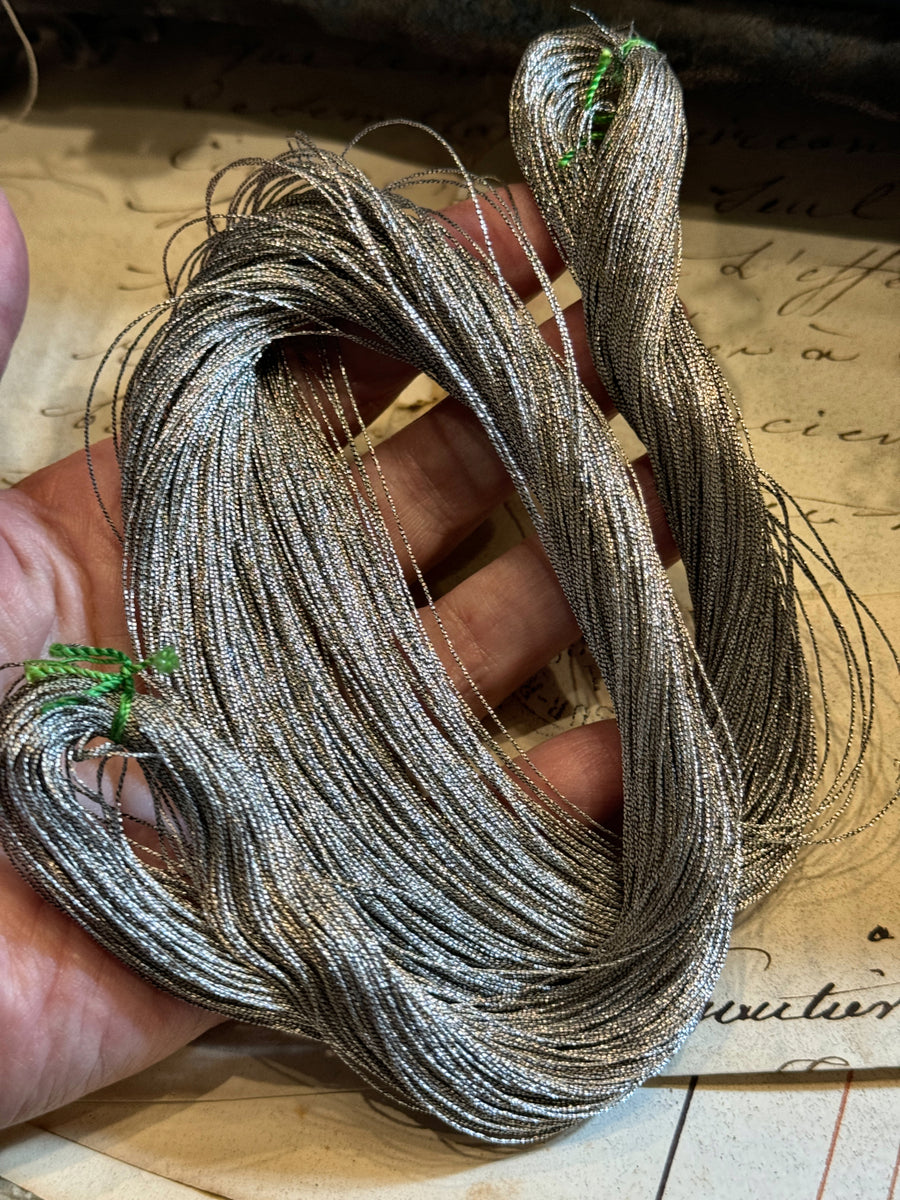 Beautiful Antique French Metal Thread – Monahan Papers