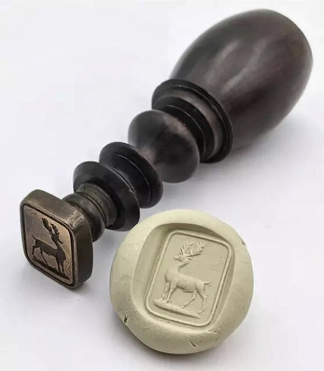 Antique 1800's Victorian Stag/Crest Intaglio Seal – Monahan Papers