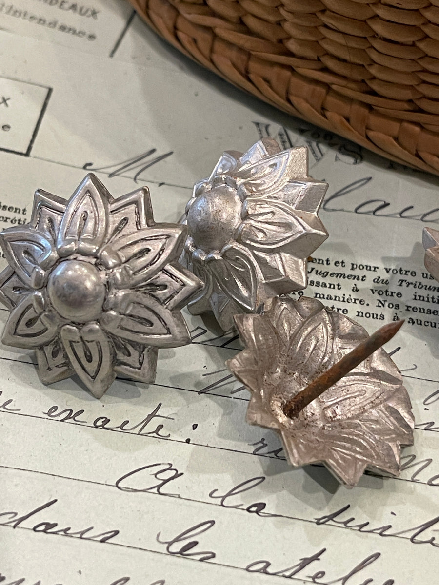 1800s Antique French Sunflower Upholstery Tacks – Monahan Papers