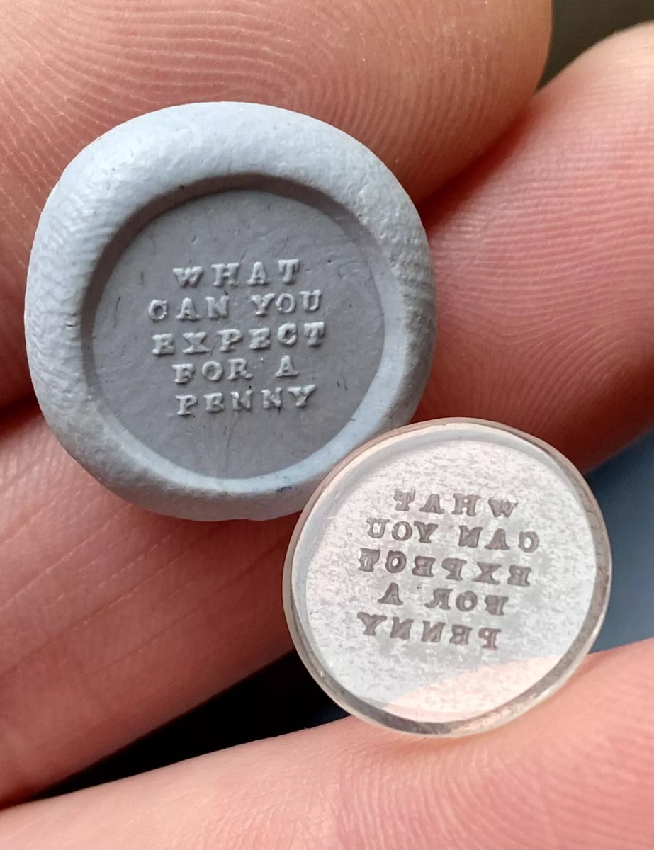 Victorian "WHAT CAN YOU EXPECT FOR A PENNY" Seal – Monahan Papers