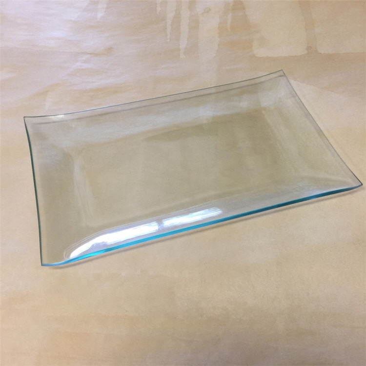 Clear "BENT" Glass Rectangle Plate – Monahan Papers