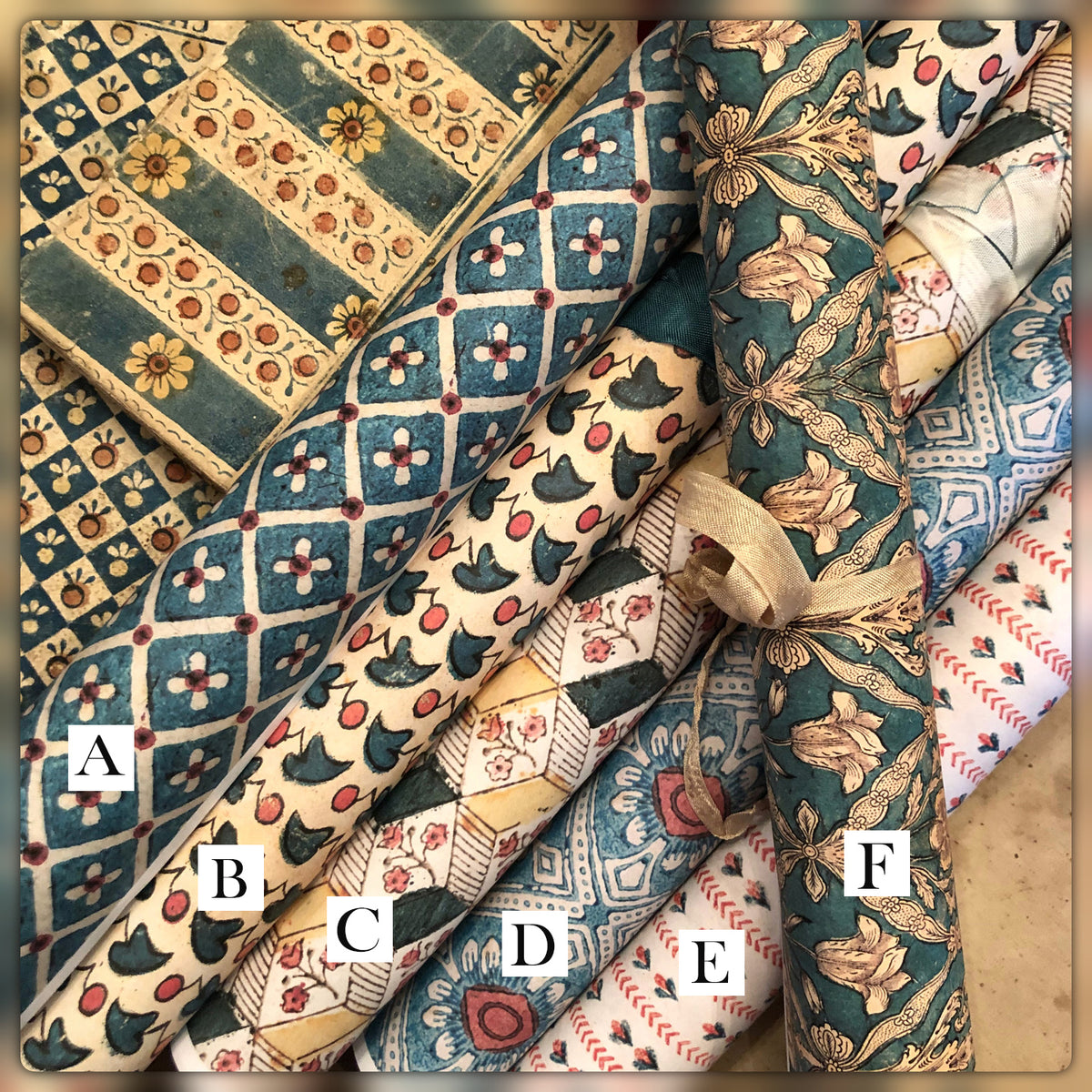 Papier Dominote Paper Rolls - Collection 2 – Monahan Papers